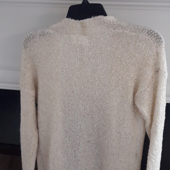 ruby moon | Sweaters | Ruby Moon Cardigan Small Cream And Gold | Poshmark